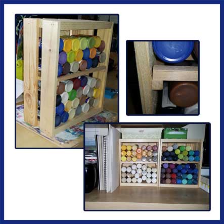 Getting Creative with Storage | Sheila's Corner Studio