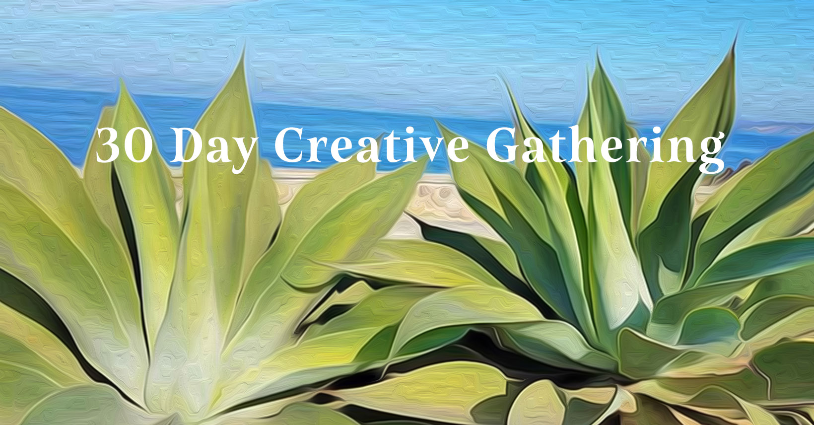 Join Our 30 Day Creative Gathering | Sheila's Corner Studio