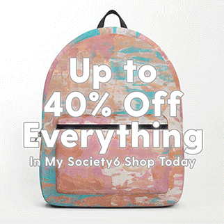 Society6 Celebrates With A Super Sale | Sheila's Corner Studio