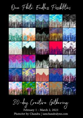 The 30-Day Creative Gathering Artists, February 2023 | Sheila's Corner ...