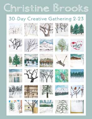 The 30-Day Creative Gathering Artists, February 2023 | Sheila's Corner ...