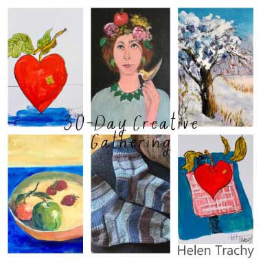 The 30-Day Creative Gathering Artists, February 2023 | Sheila's Corner ...