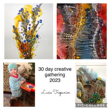 The 30-Day Creative Gathering Artists, February 2023 | Sheila's Corner ...