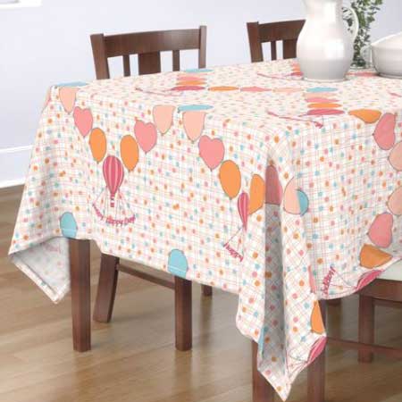 Festive Table Linens for Spoonflower | Sheila's Corner Studio
